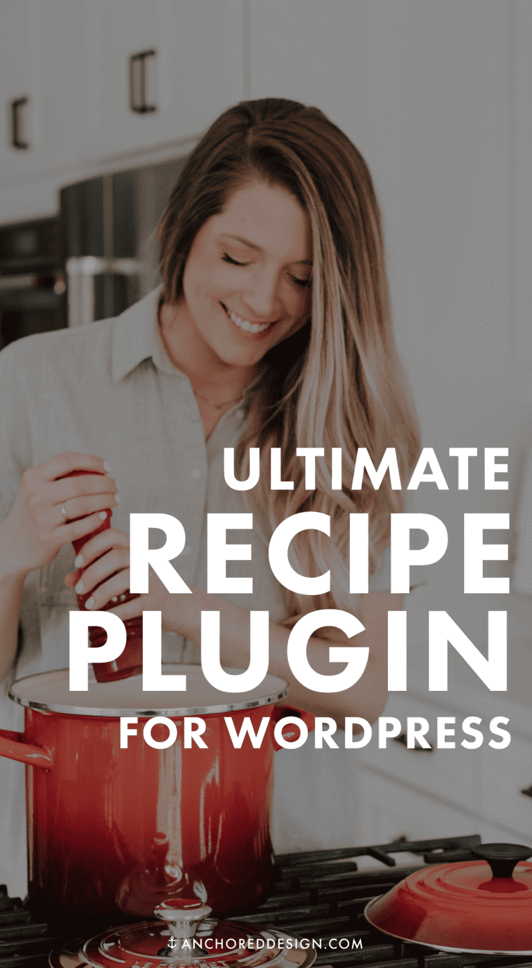 Ultimate Recipe Plugin for Wordpress Food Bloggers - Anchored Design ...