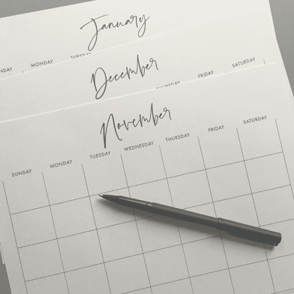 FREE PRINTABLE CALENDARS - Anchored Design and Development